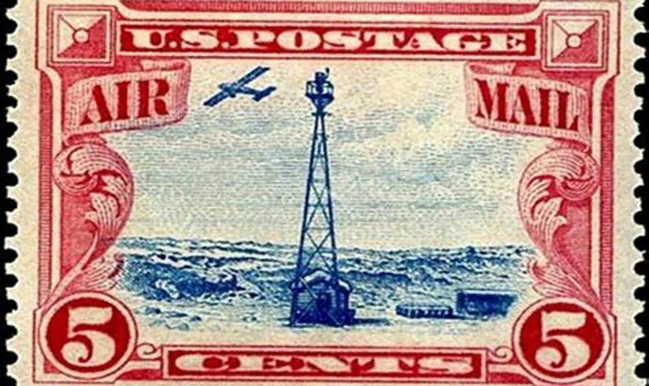 Classic 5 Cent Airmail Stamp Value Guide