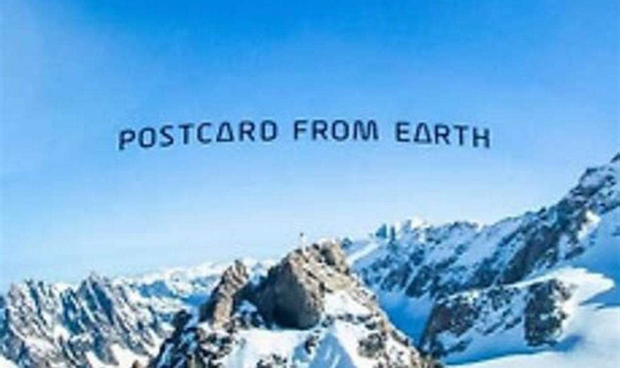 Official "Postcard From Earth" Trailer | Watch Now