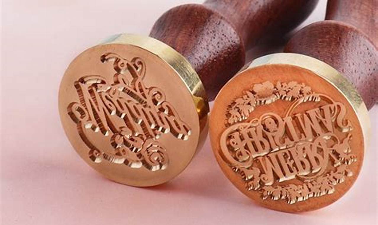 Design Your Custom Wax Stamp Seals