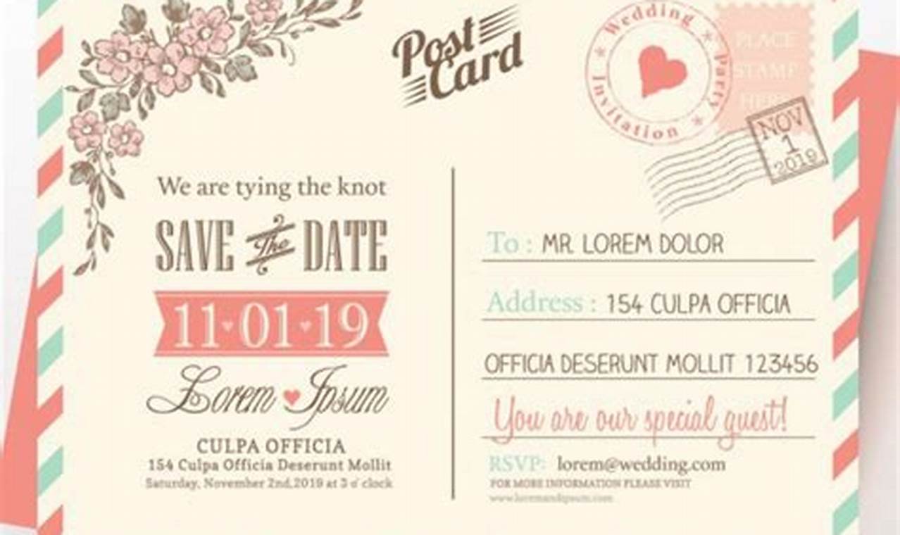 Designing Creative Postcard Invitations: Tips & Ideas