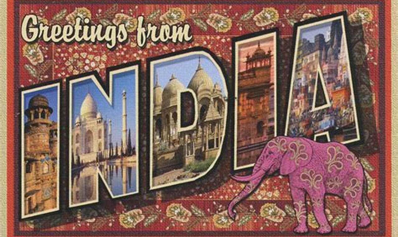 Postcard India