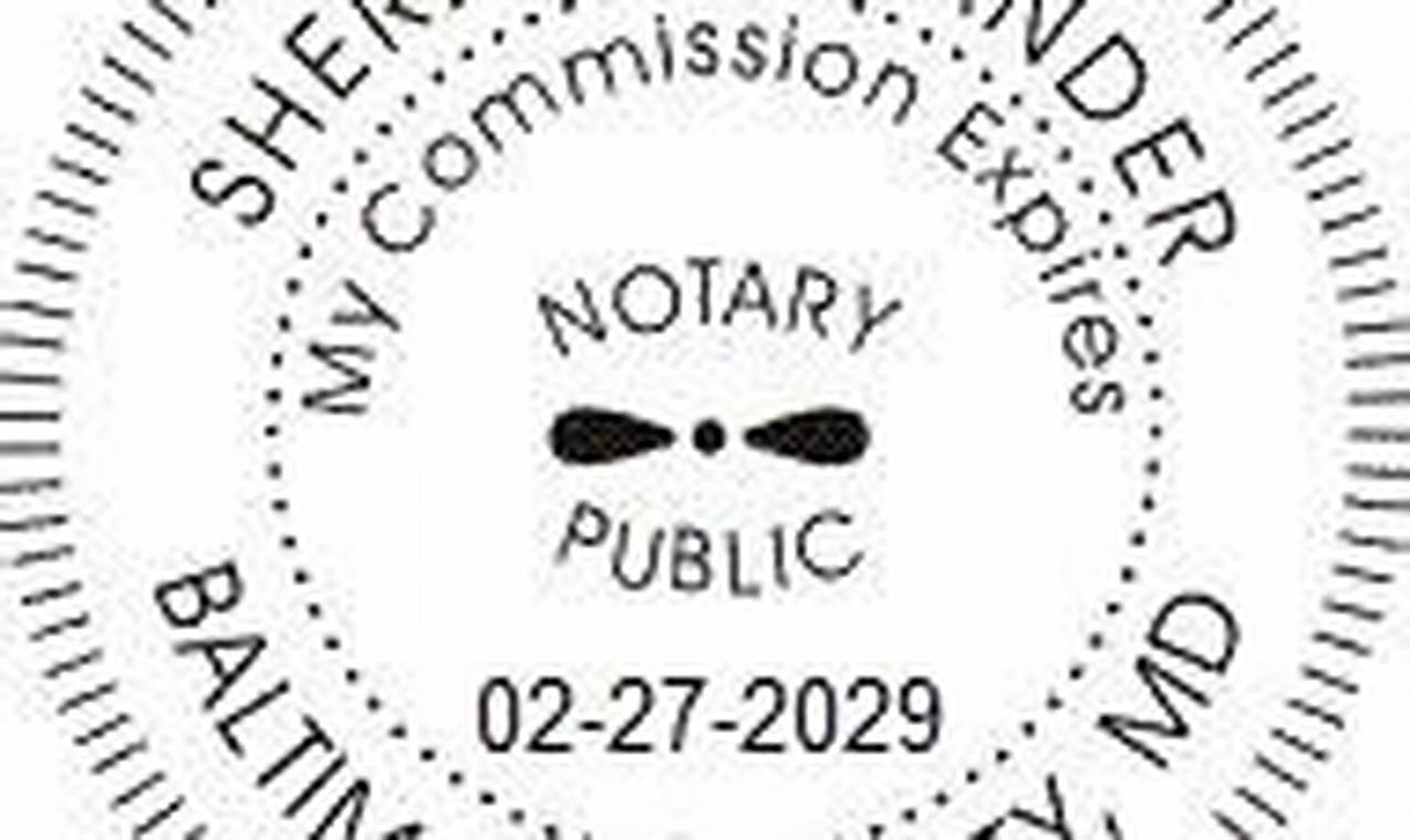 Maryland Notary Stamp Requirements & Laws Guide