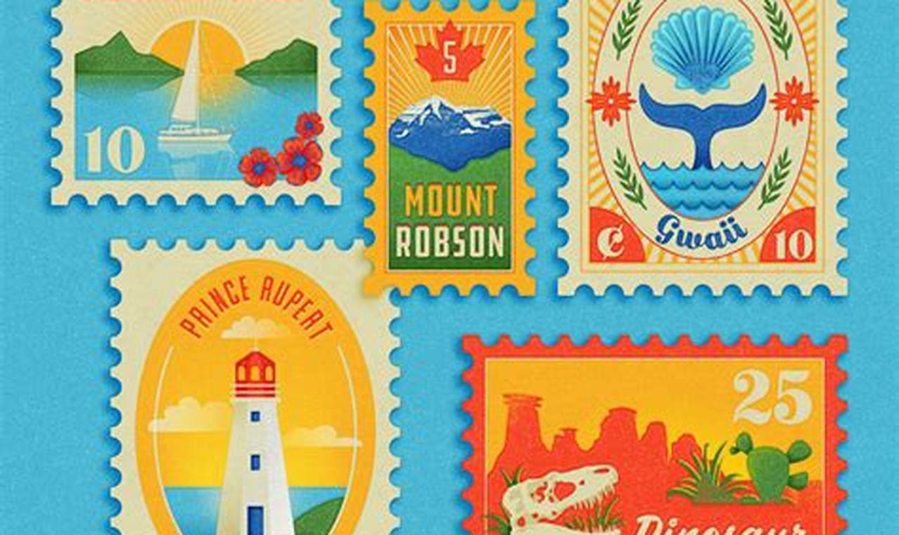 Classic Postage Stamp Designs & History