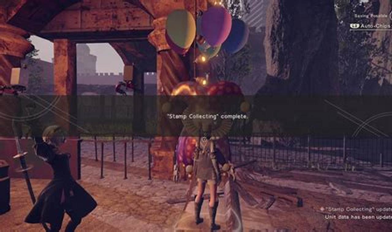 NieR: Automata's Stamp Bridge Collectible Guide