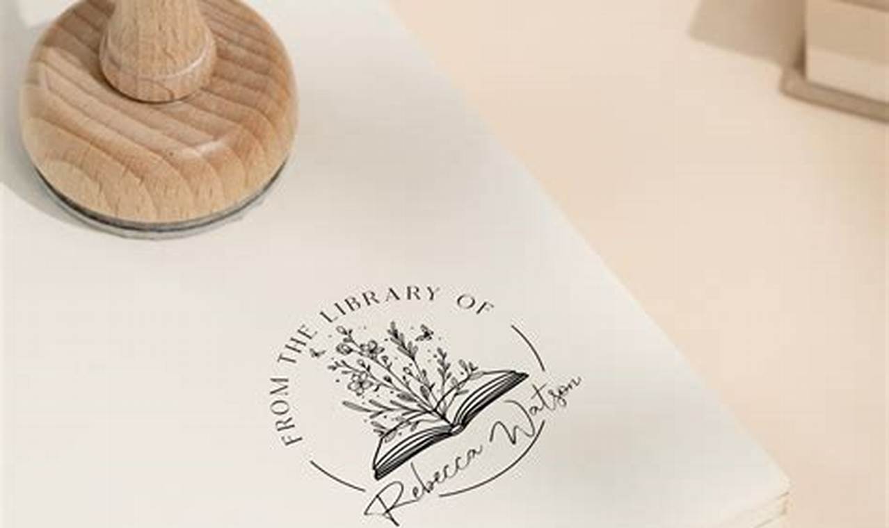 Book Seal Stamp