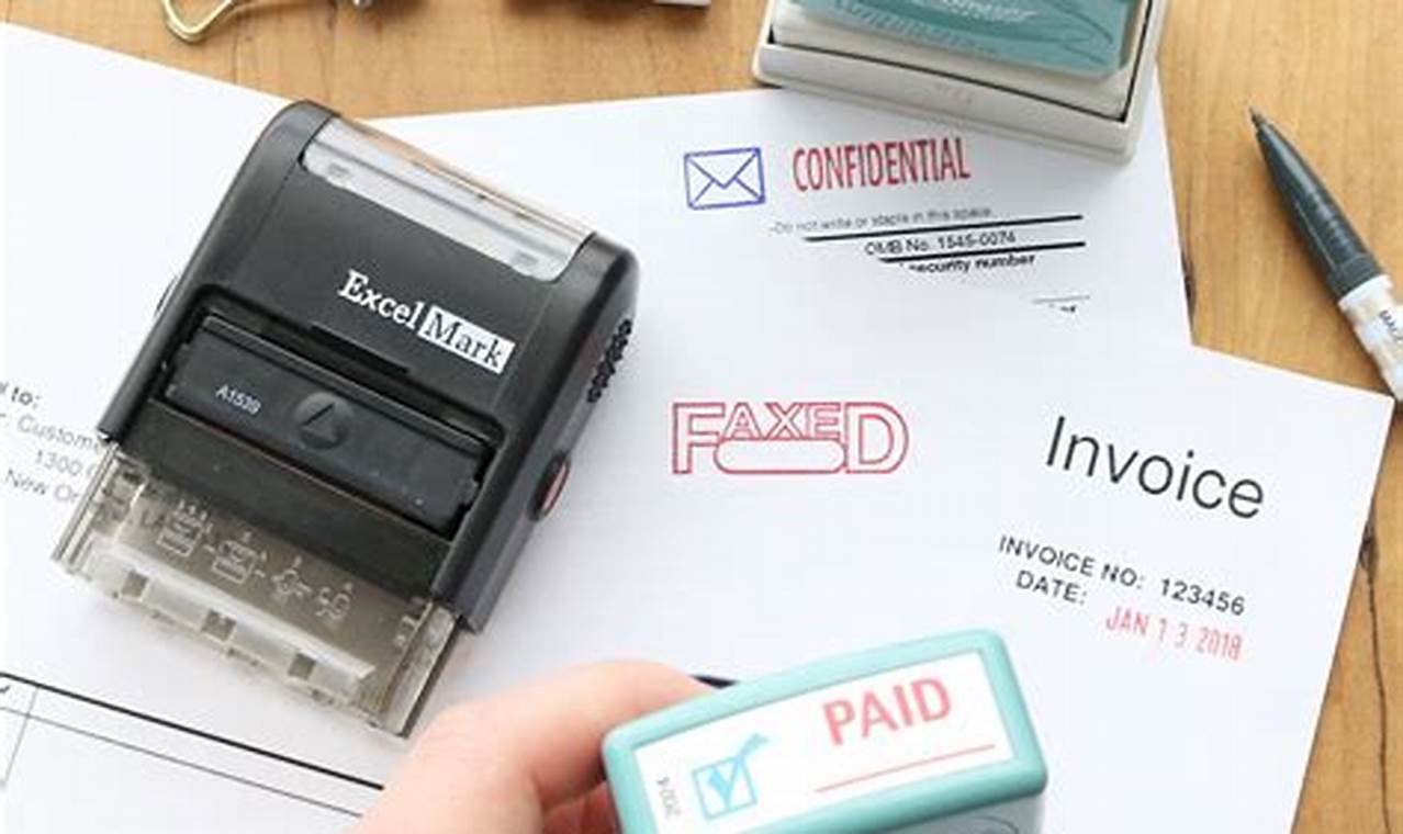 Premium Office Rubber Stamps & Seals