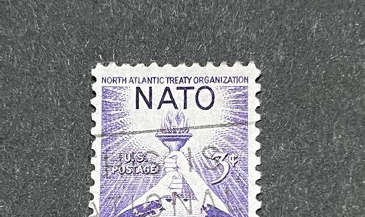 Historic NATO 3-Cent Stamps: A Collector's Guide