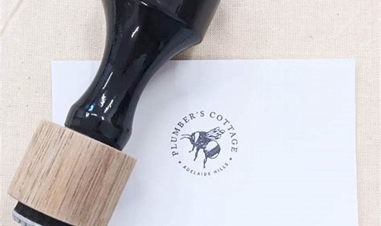 Personalized Custom Round Rubber Stamps & Seals