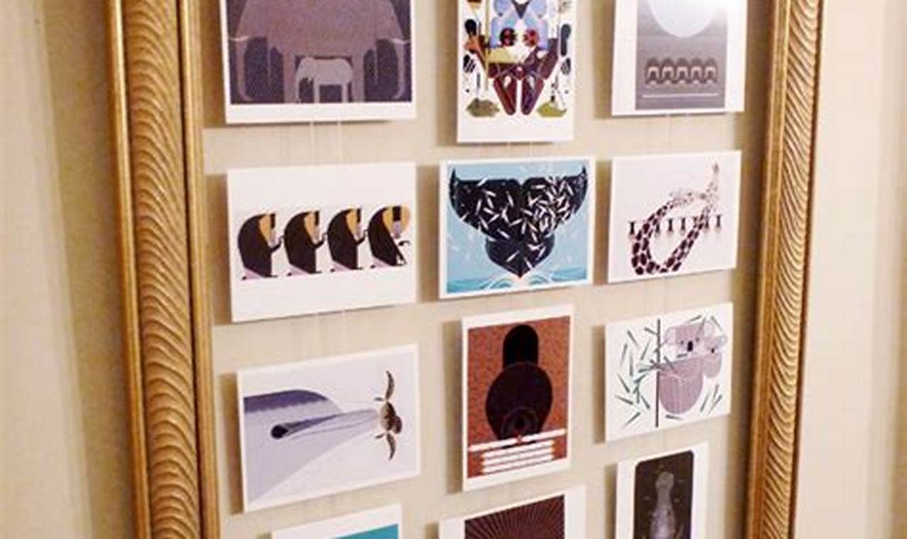 Creative Postcard Frame Ideas & Displays