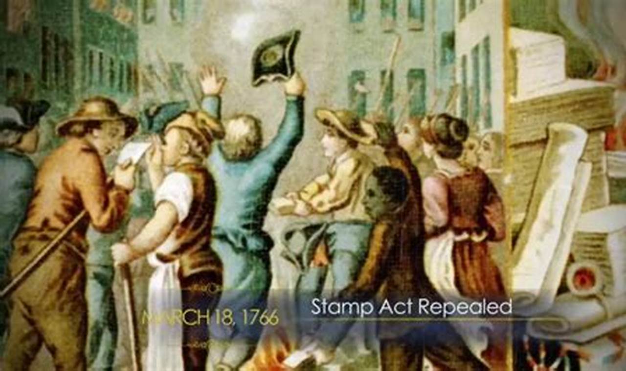 Stamp Act Repeal: Why Parliament Backed Down