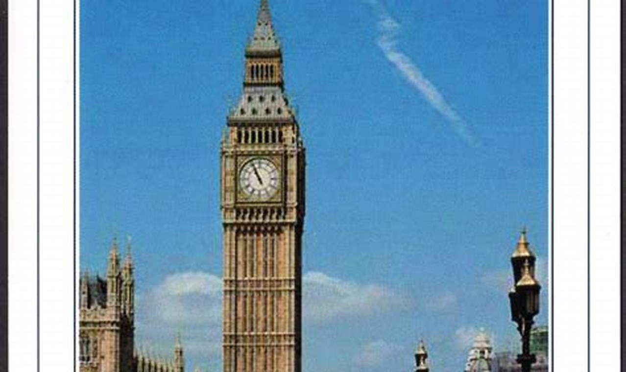 Classic Big Ben Postcards: London Memories