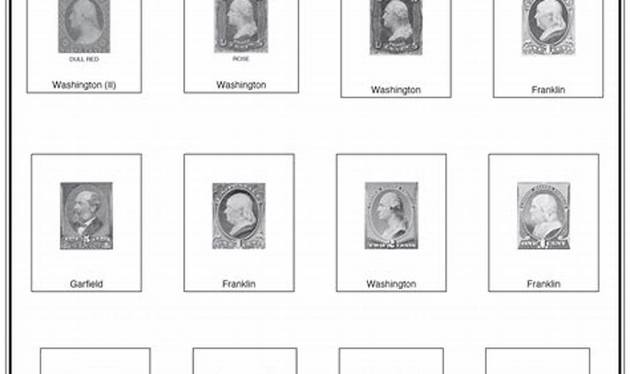 Free Printable Stamp Collecting Pages (PDF)
