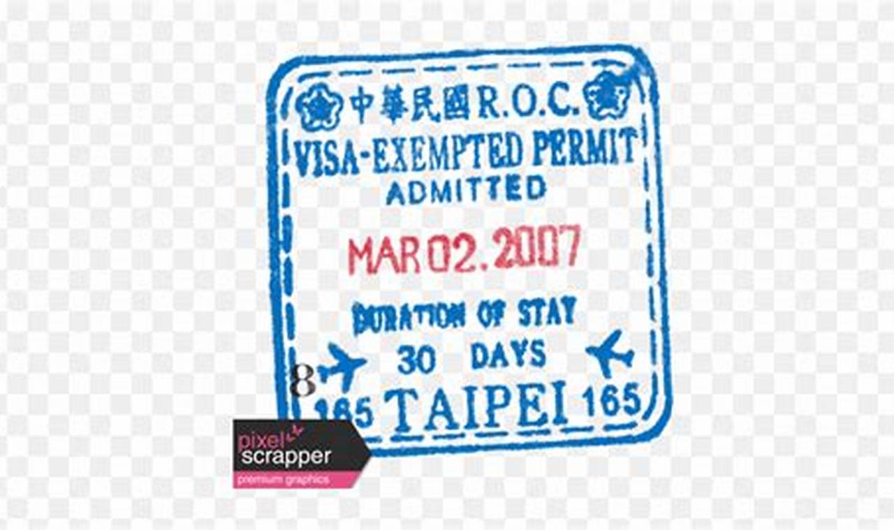 Taiwan Passport Stamp Guide: Entry & Exit