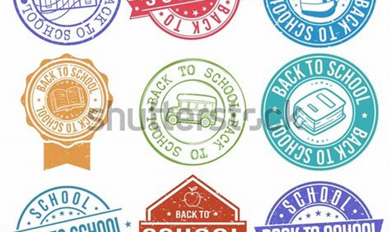 Official School Seal Stamp Embosser & More