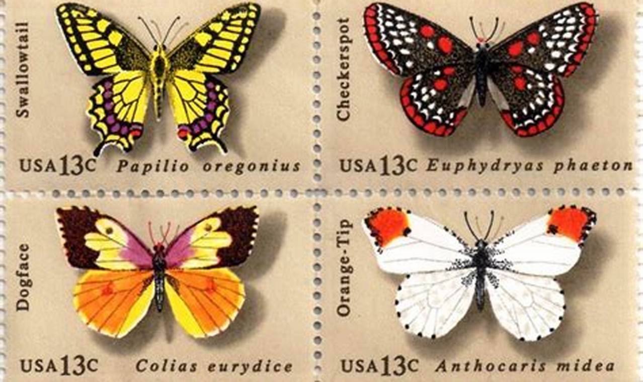 Butterfly Stamp Postage: Price & Mailing Costs
