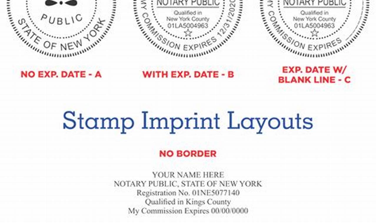 Official Notary Stamp Vendor & Supplies