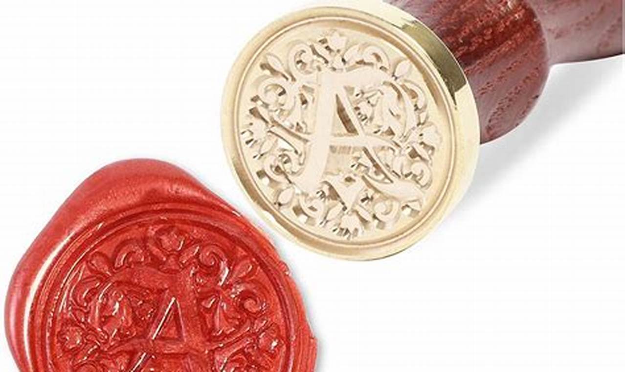 Sealing Wax Stamp Set