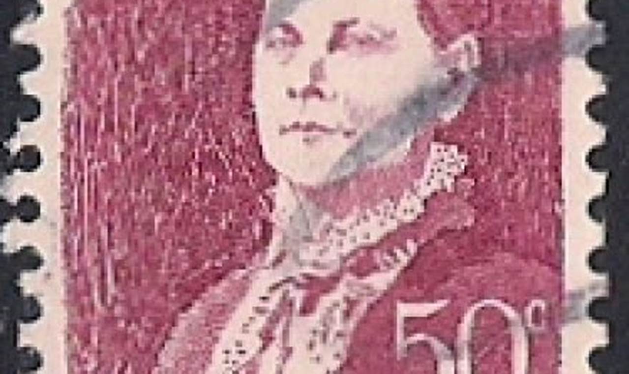 Historic 50 Cent Lucy Stone Stamp Value & Guide