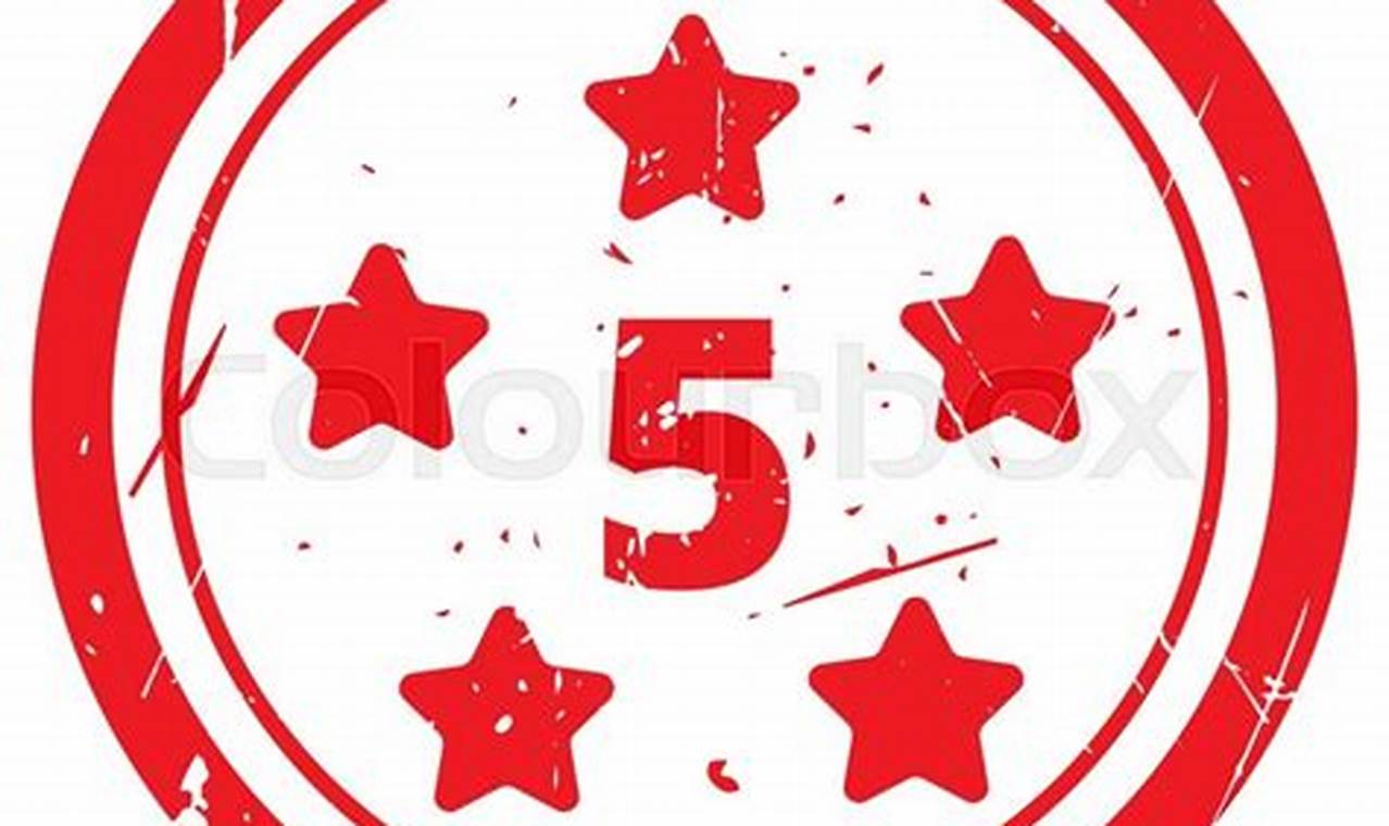 Premium Five Star Rubber Stamps & Seals