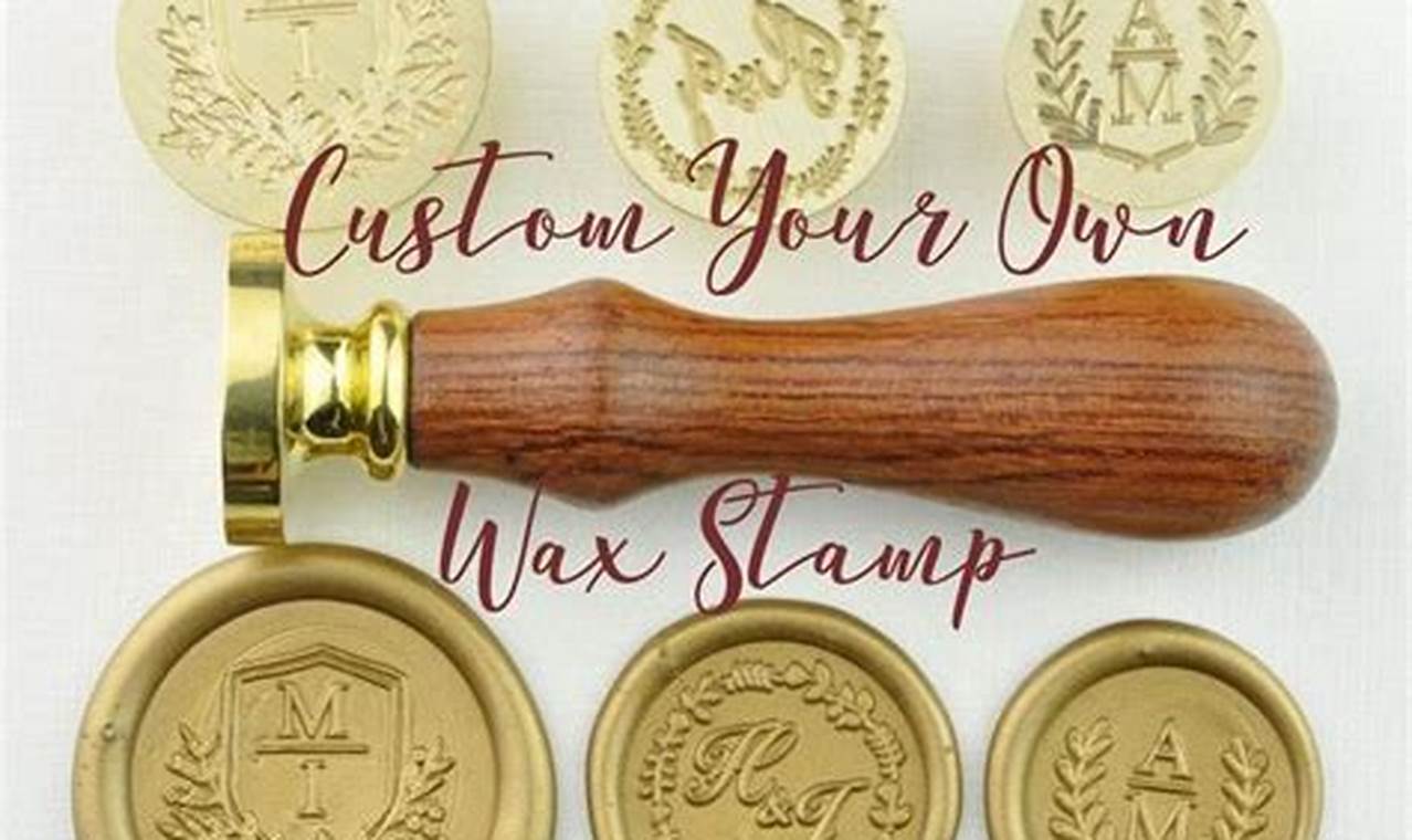 Design Your Own Personalized Seal Stamp