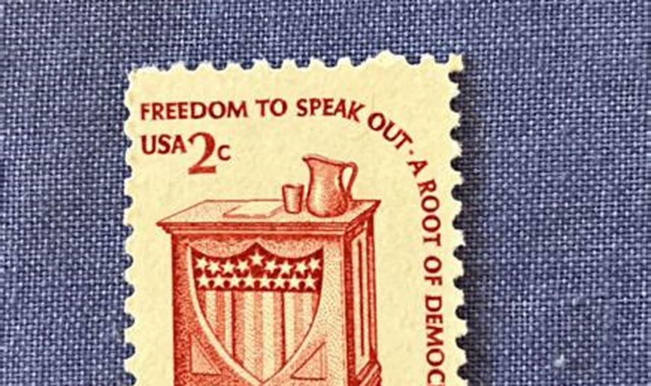 The 2 Cent Stamp: A History of Free Speech