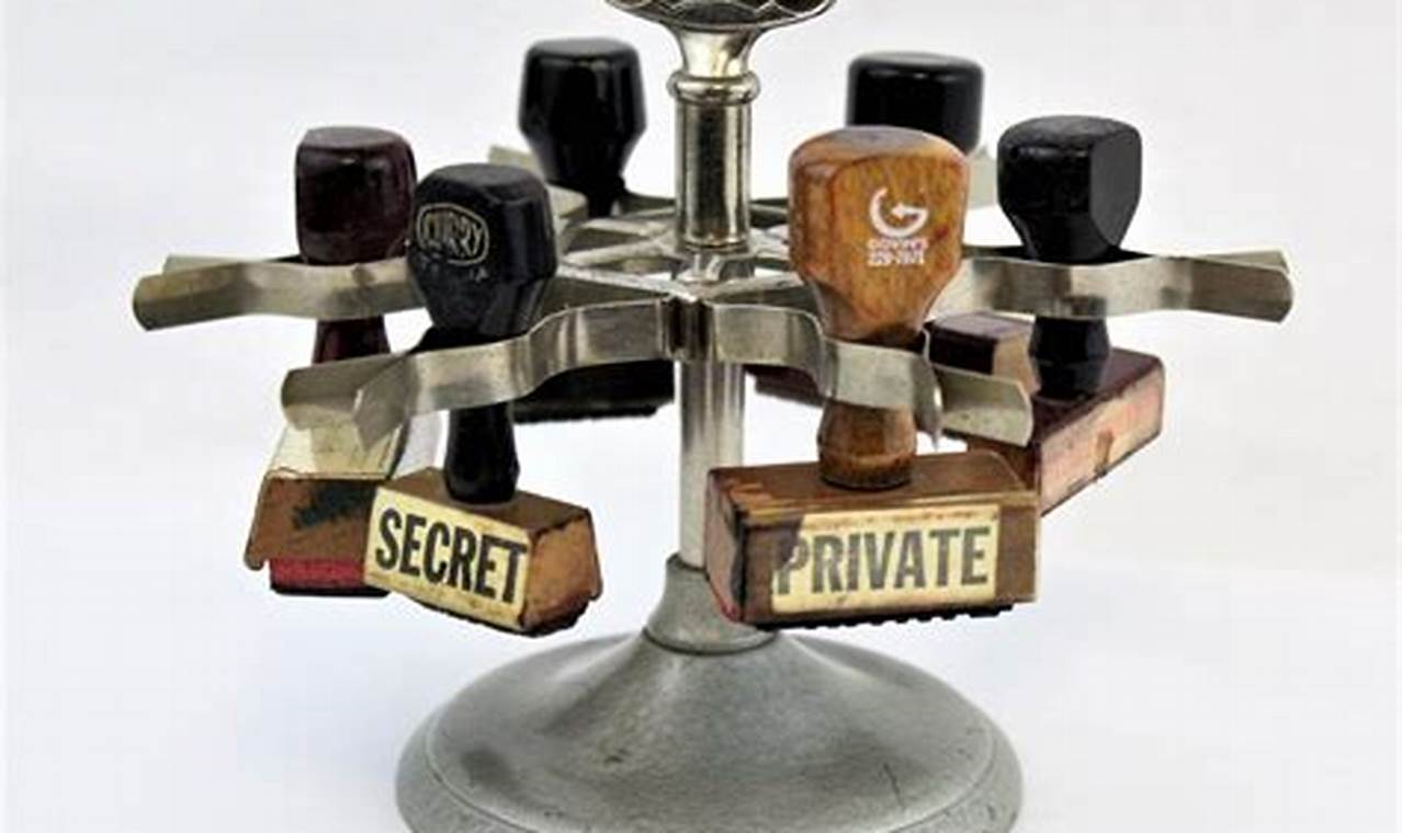 Antique Vintage Rubber Stamp Holders & Boxes