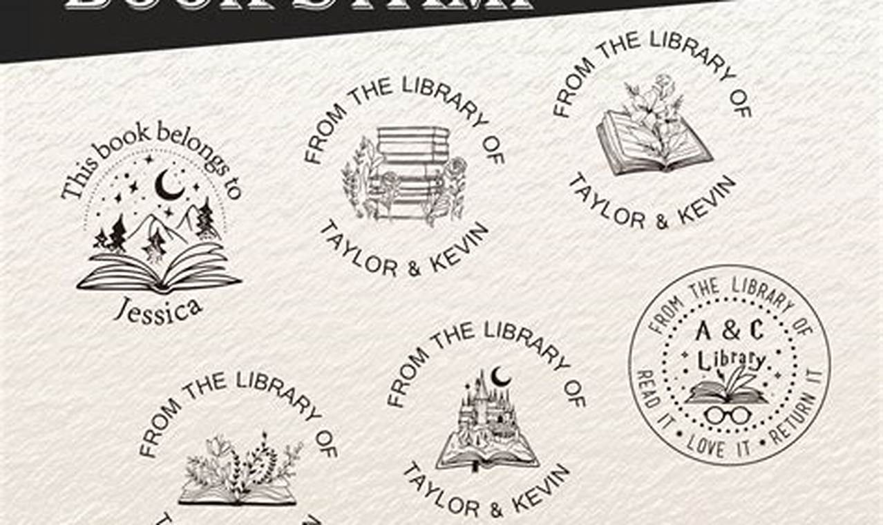 Design Custom Stamps from Our Extensive Library