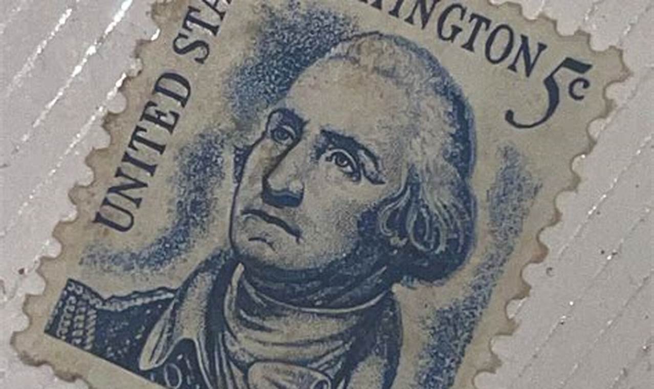 Classic George Washington Five Cent Stamp Guide