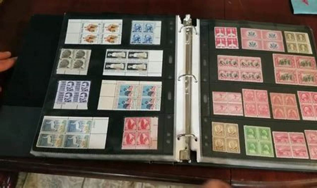 Guide to Stamp Collecting Plate Blocks: Tips & Value