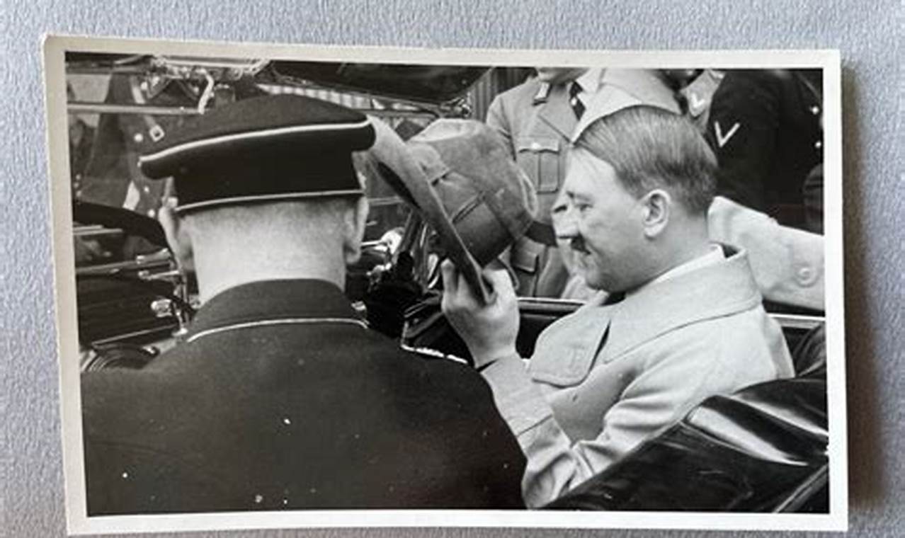 Historic Hitler Postcards: A Dark Past
