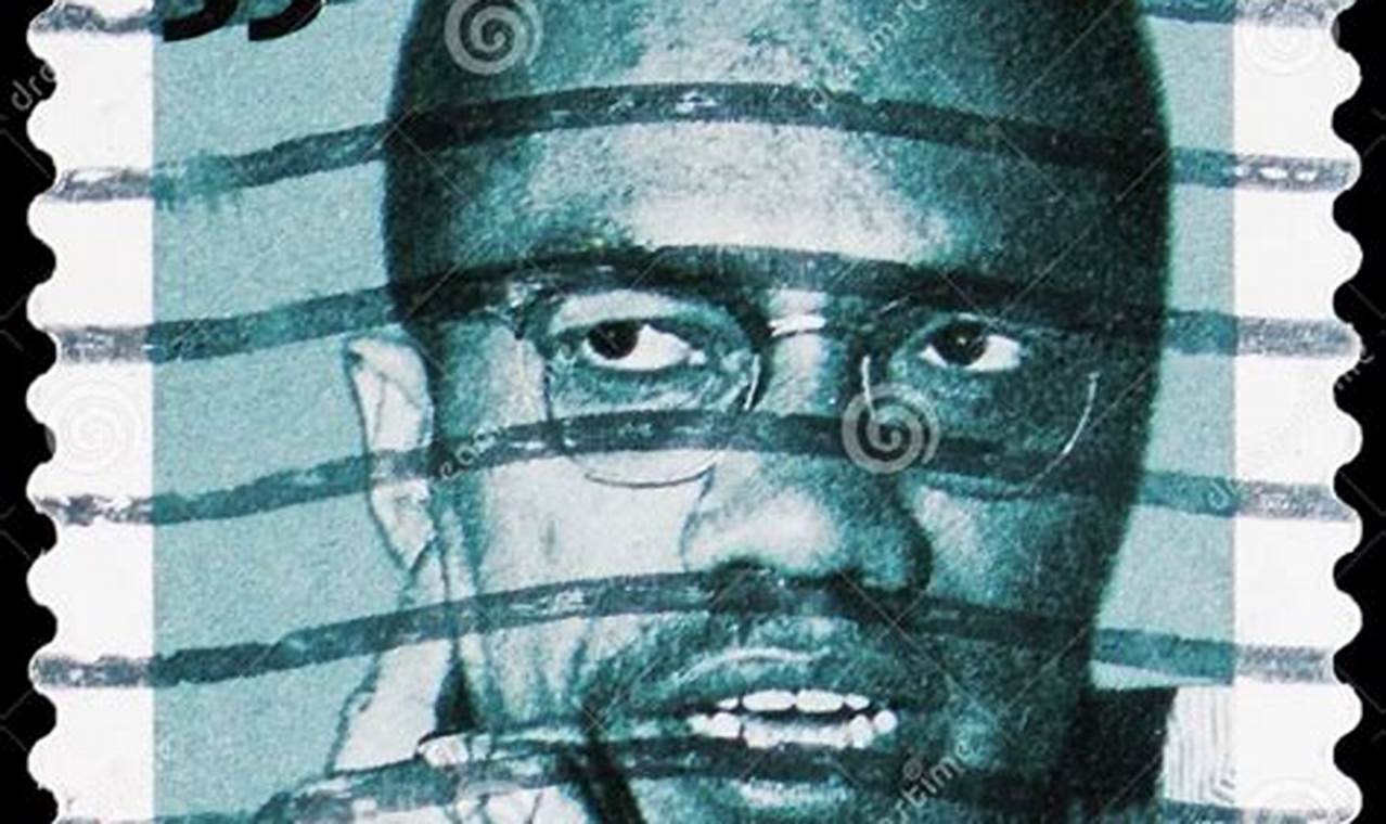 Honoring Malcolm X: The Story Behind the Postage Stamp