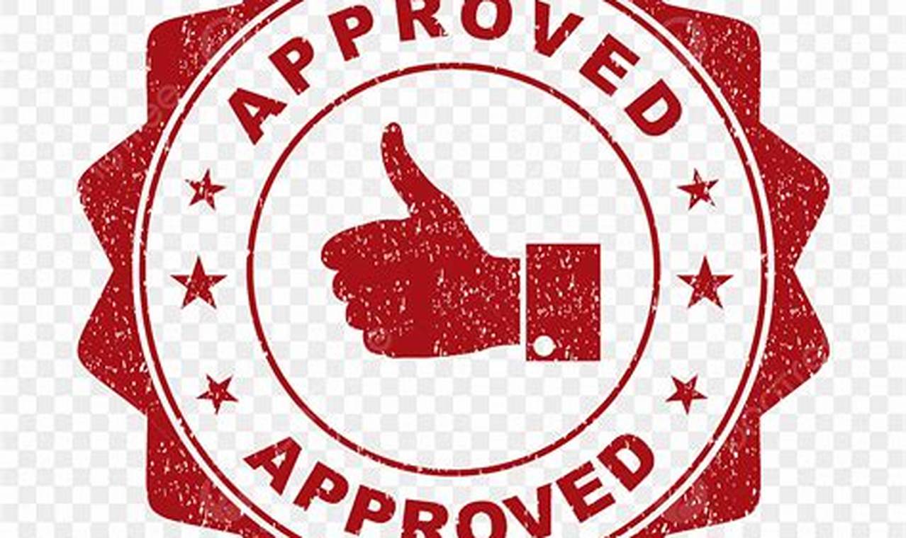 Seal Of Approval Stamp