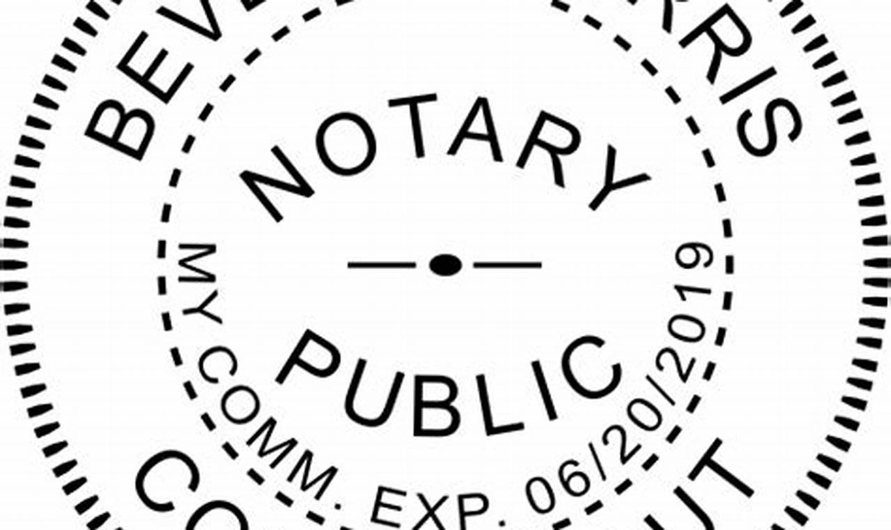CT Notary Stamp Requirements & FAQs