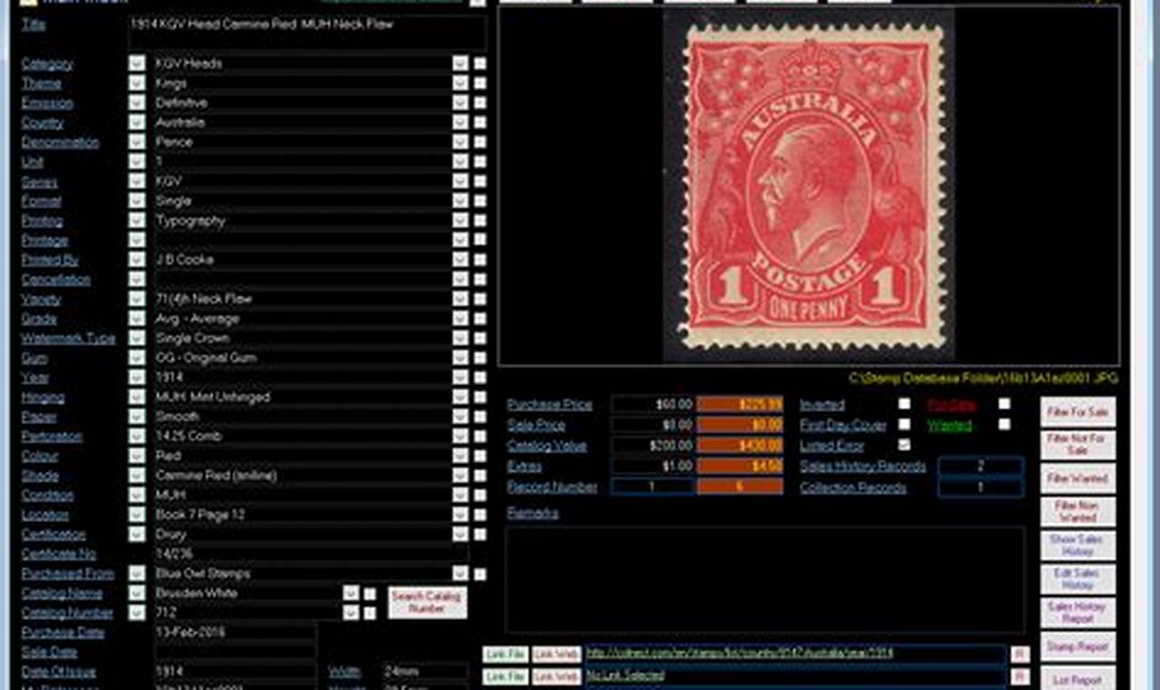 Professional Stamp Collector