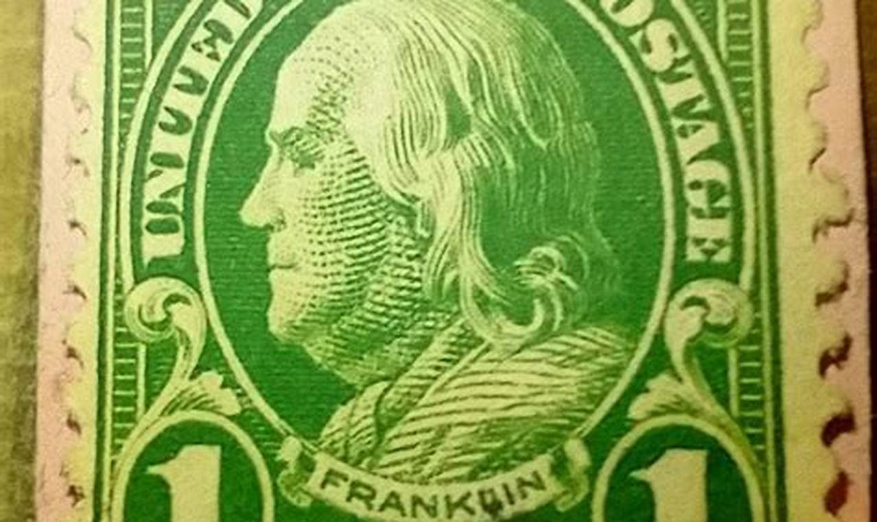 Rare 1 Benjamin Franklin Stamp: Guide & Value