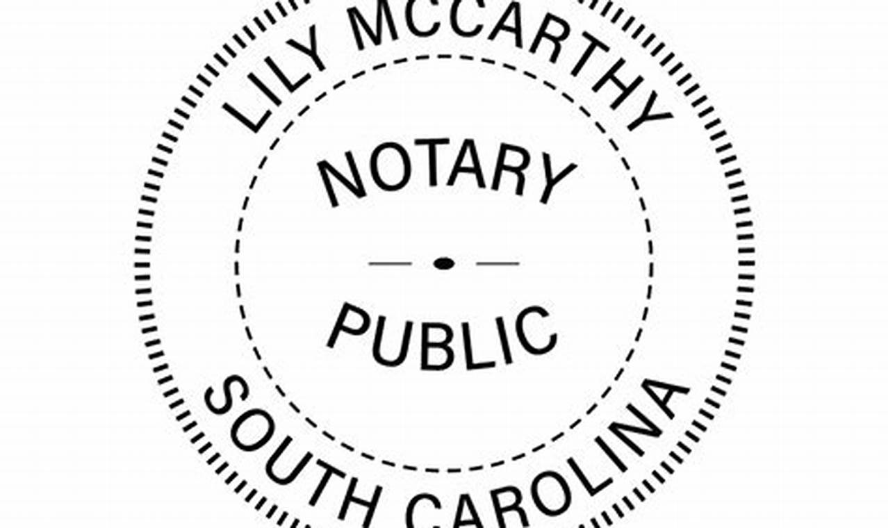 SC Notary Stamp Requirements: A 2024 Guide
