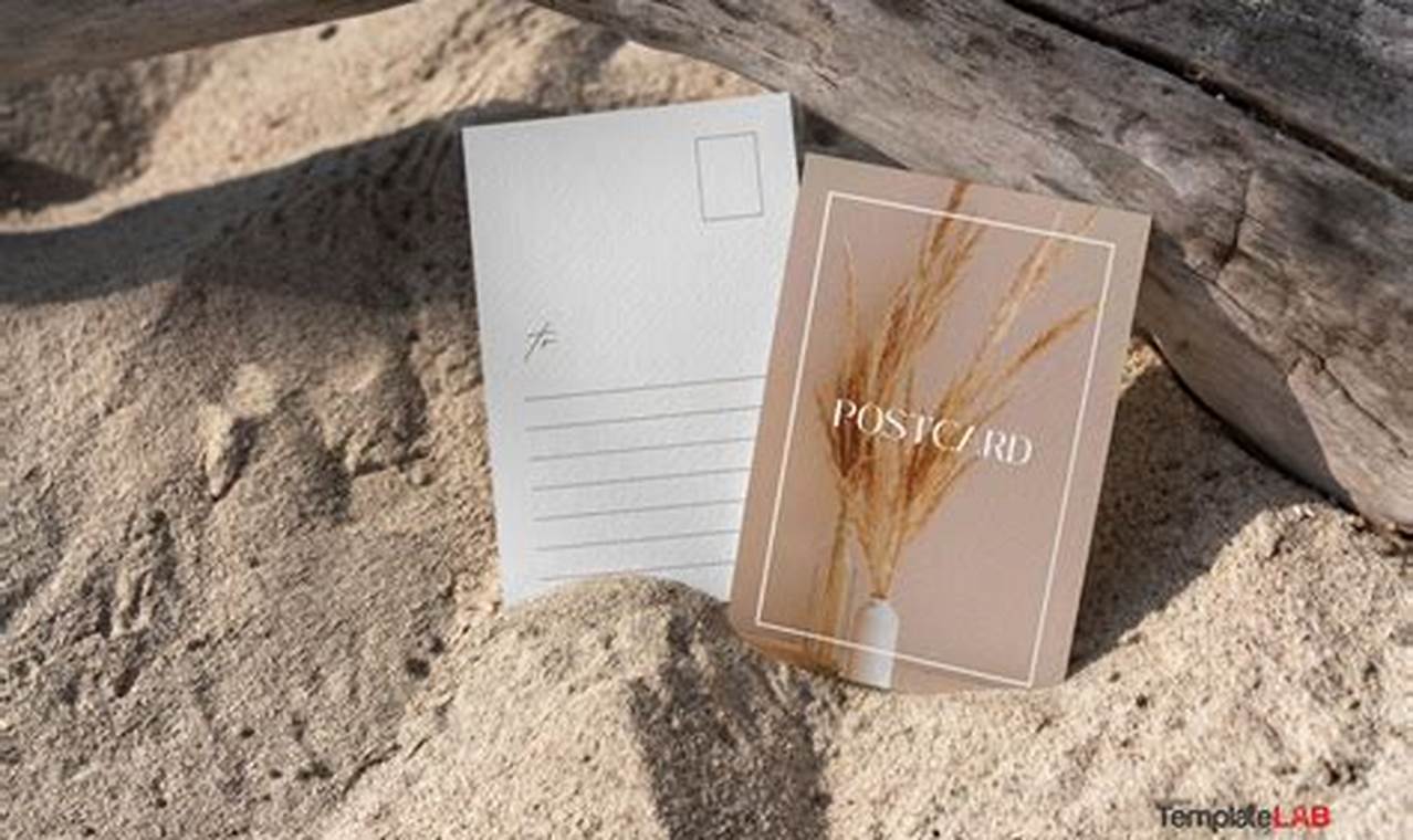 Best Vertical Postcard Templates & Designs