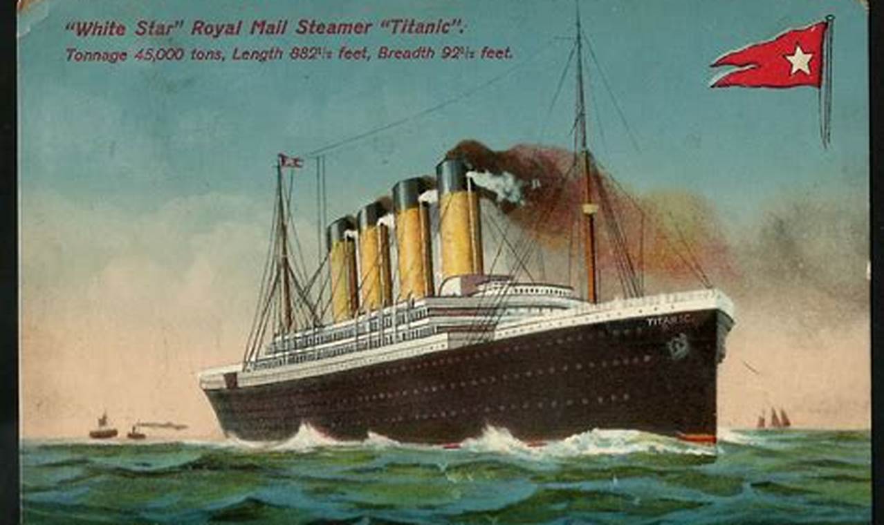 Vintage Titanic Postcards: History & Collection