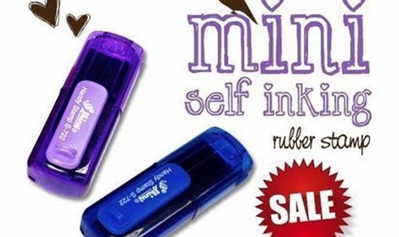 Pocket-Sized Rubber Stamp Mini Essentials