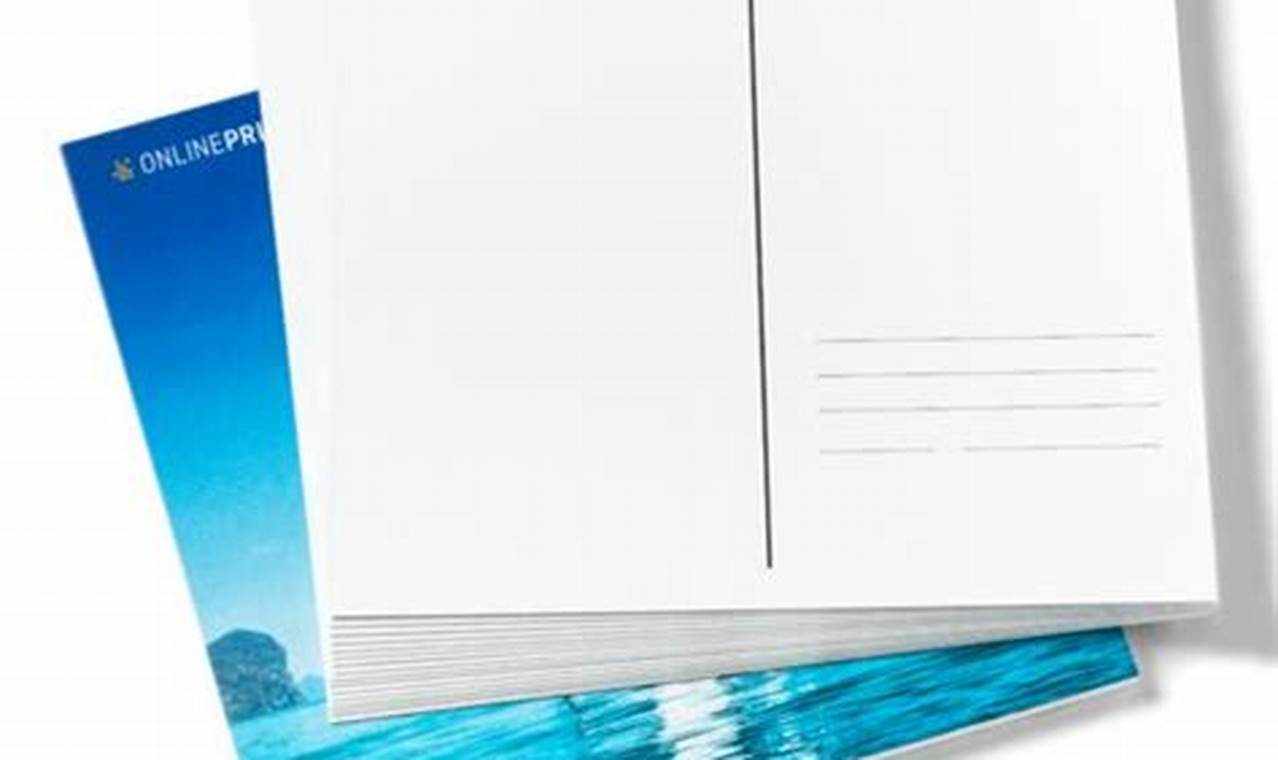 Custom Square Postcard Printing & Design
