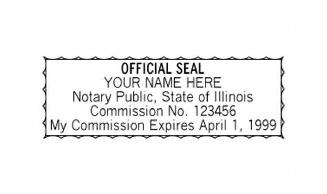 Illinois Notary Stamp Requirements: A Guide