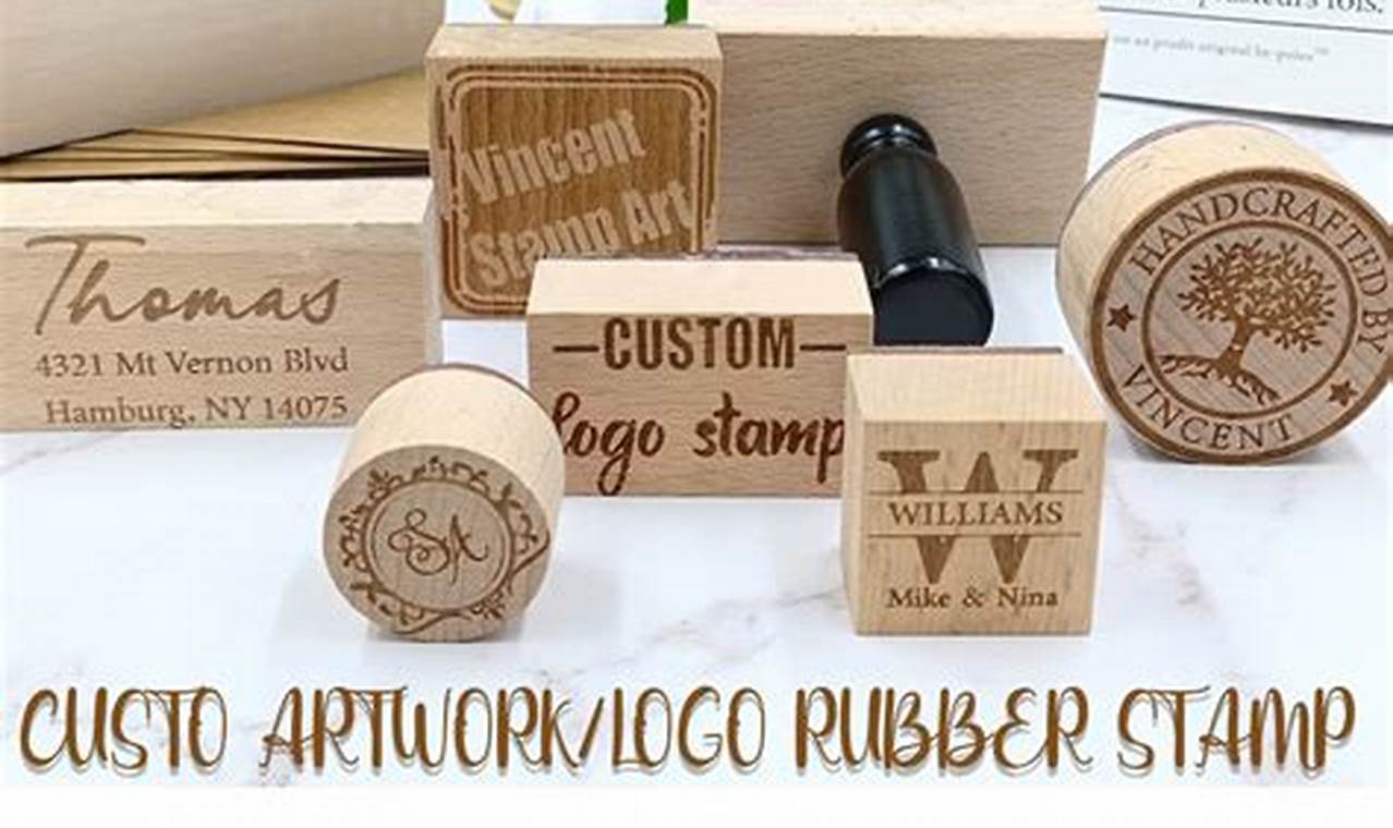 Rubber Stamp Customized