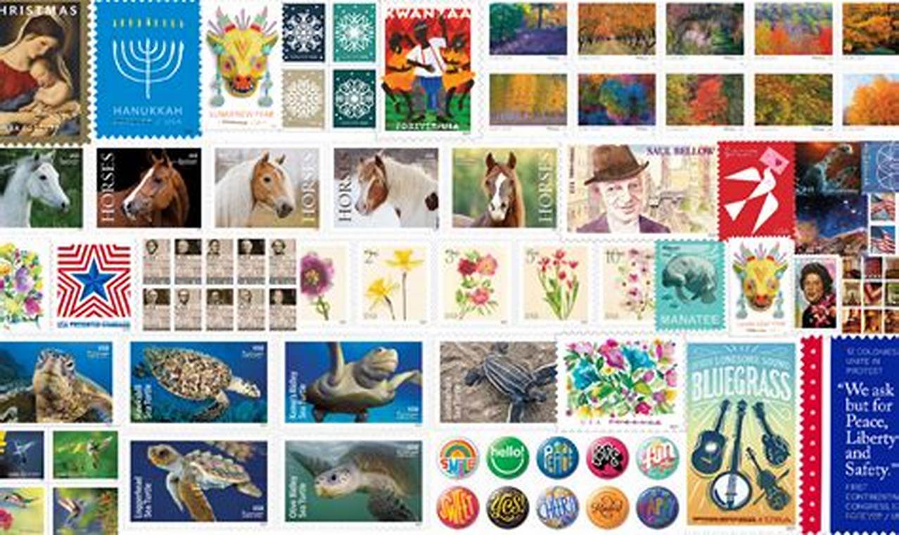Buy USPS Postcard Stamps 2024: Designs & Rates
