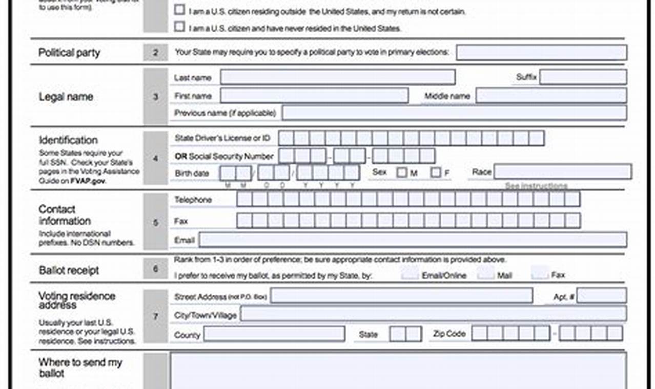 Apply to Vote: Federal Postcard Application Guide