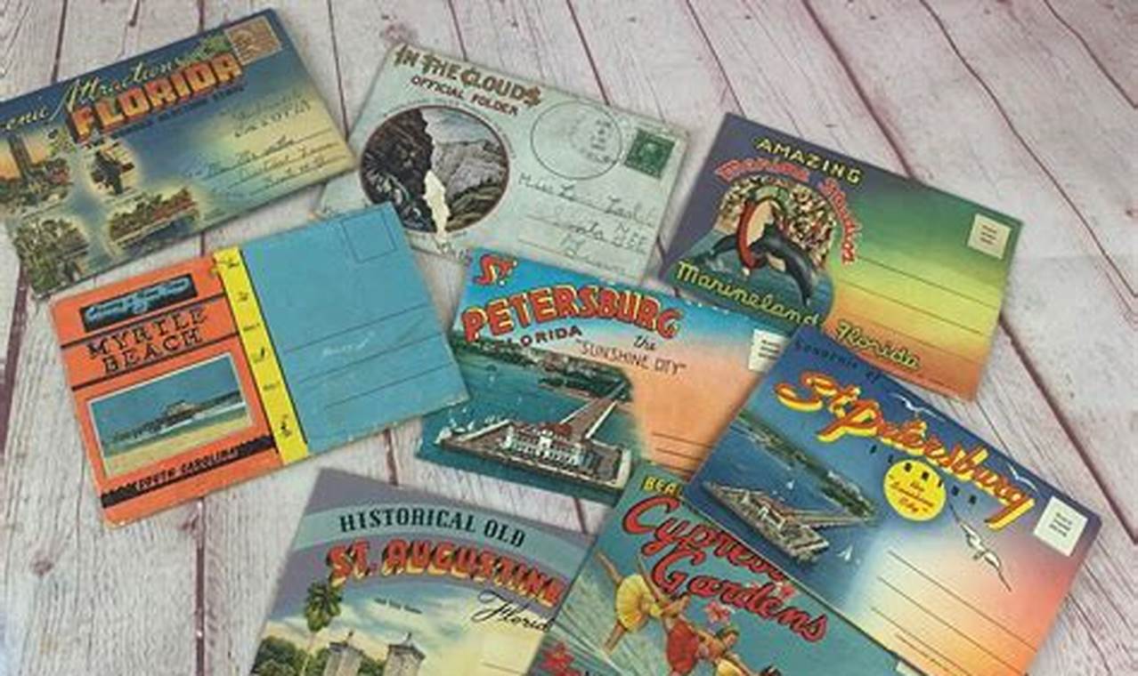 Collecting Vintage Postcard Booklets: A Guide