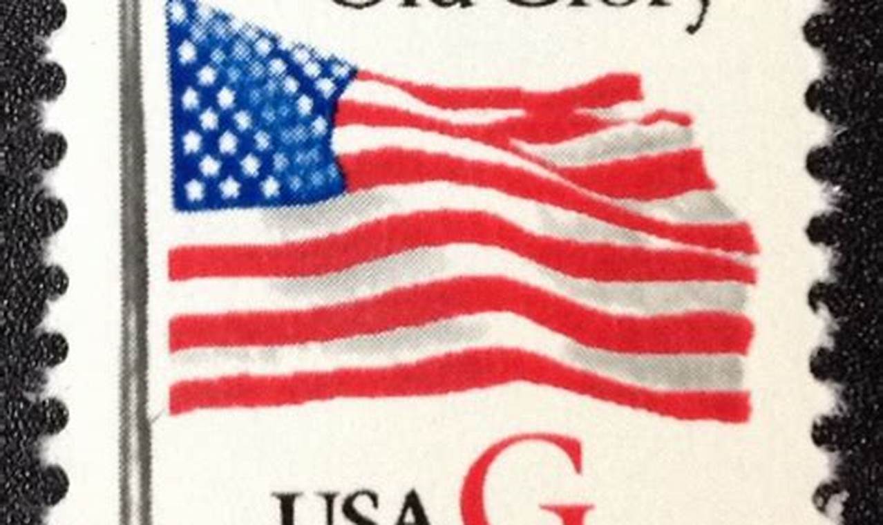 Historic Old Glory USA G Stamp Values & Prices