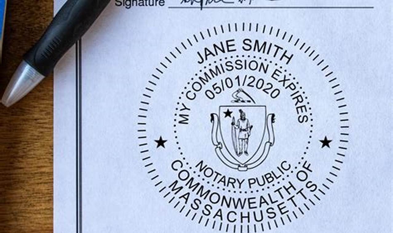 Official Notary Stamp Embosser & Seals
