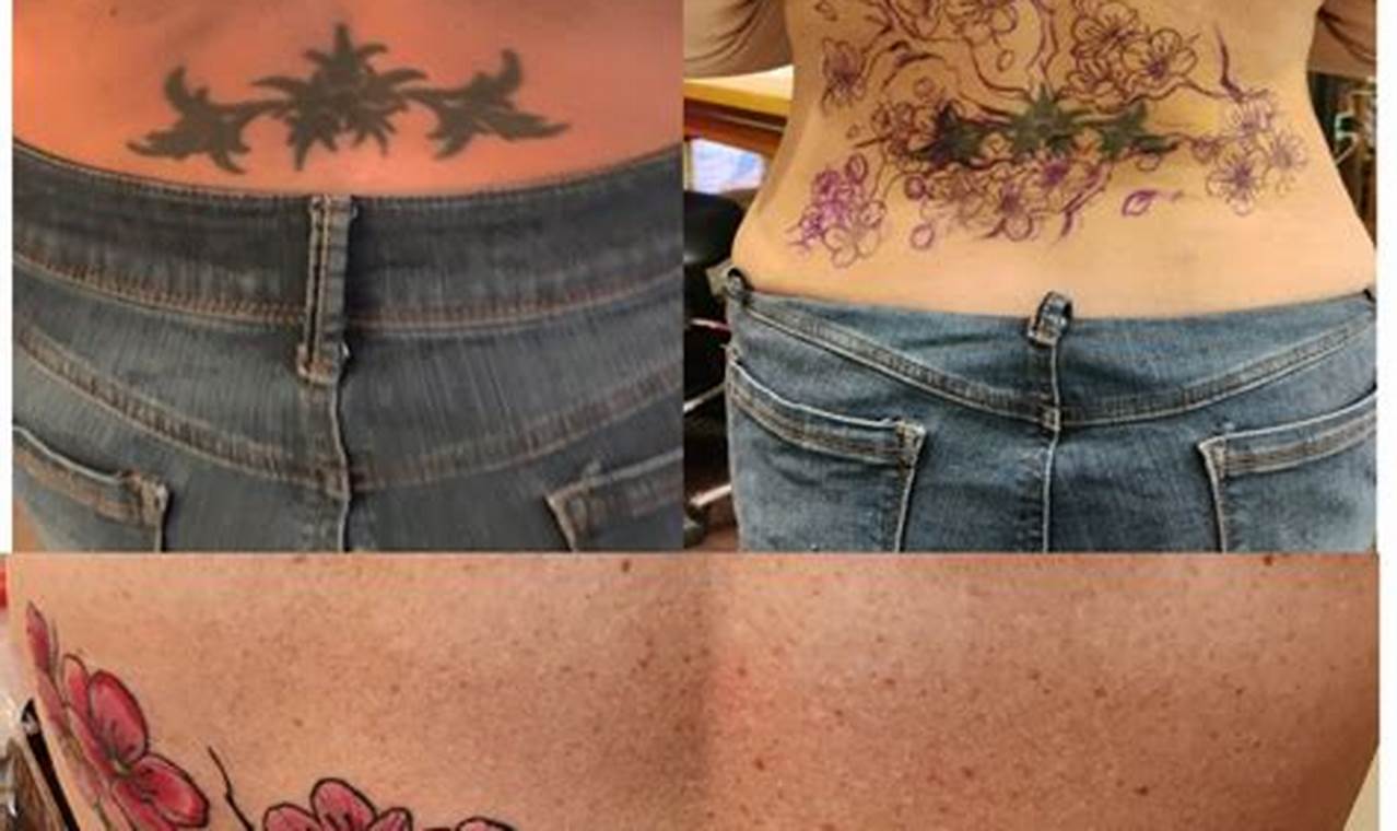 Best Tramp Stamp Cover Up Tattoo Ideas & Designs