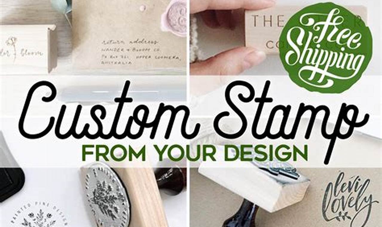 Shop Custom Rubber Stamps on Etsy