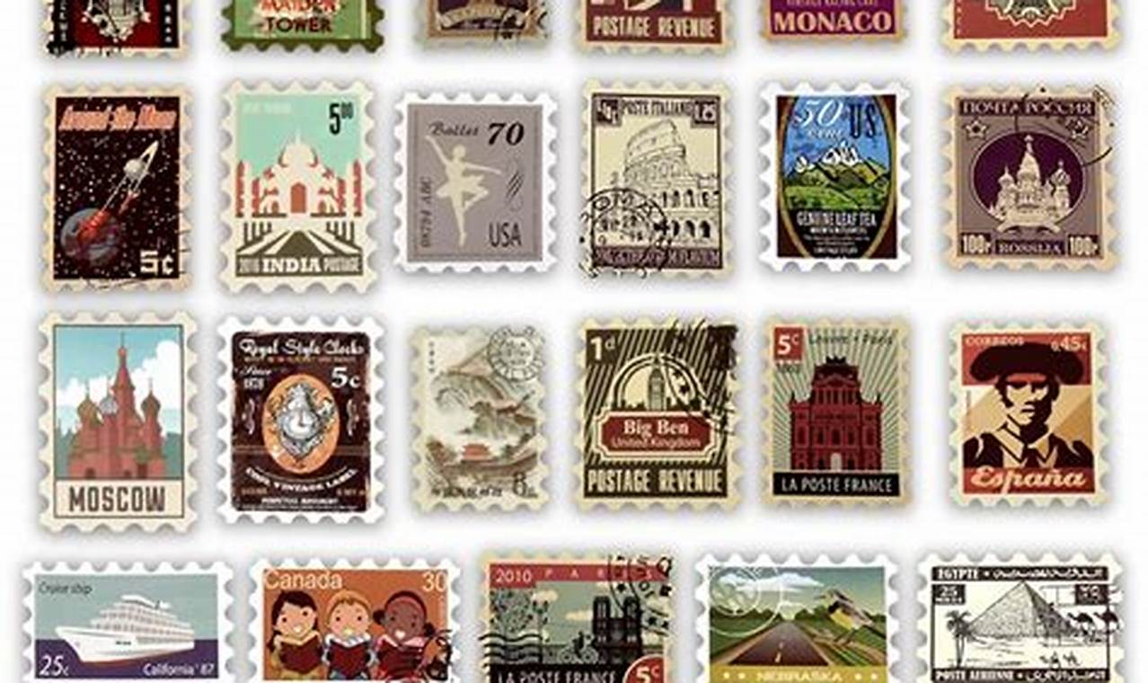 Custom Postage Stamp Stickers: Design & Print